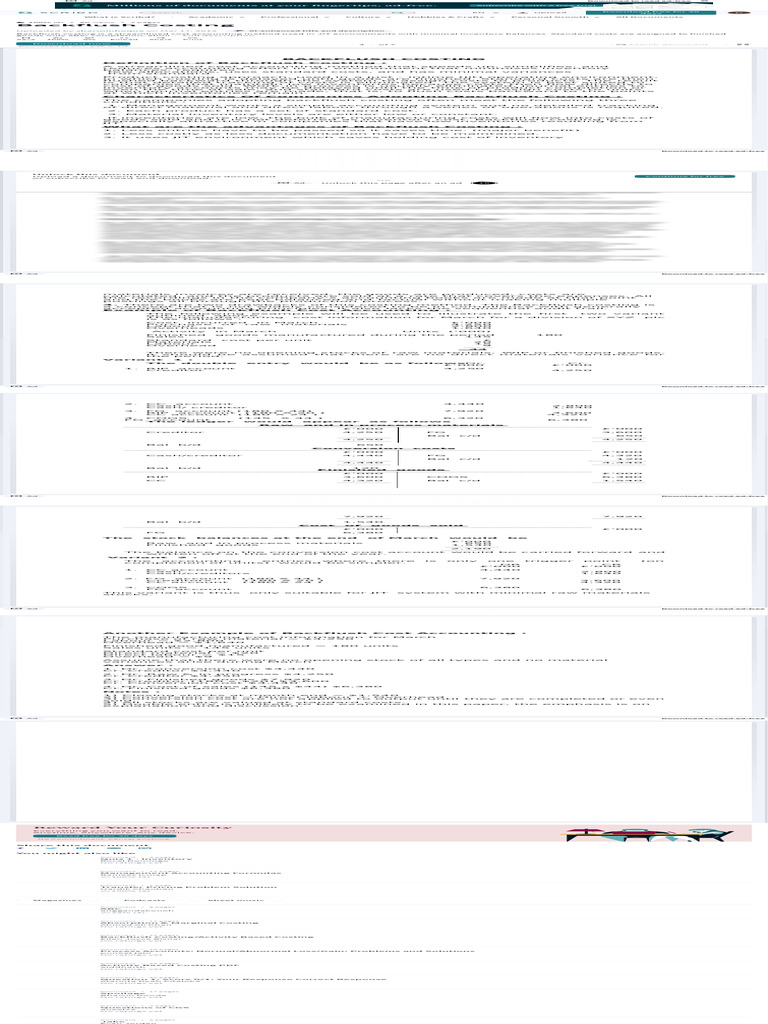 Backflush Costing Explained | PDF | Inventory | Cost Of Goods Sold