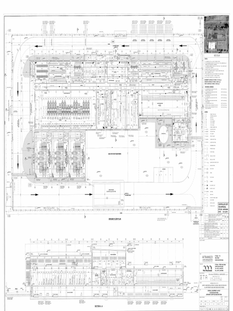 Overal Equipment Layout Plan and Sections | PDF