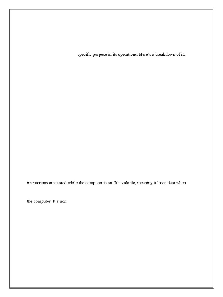 Computer Structure and Function Overview | PDF | Central Processing ...