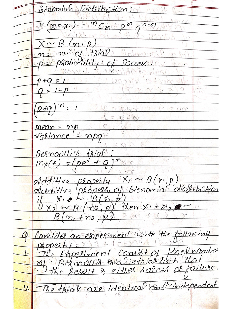Binomial Distribution | PDF