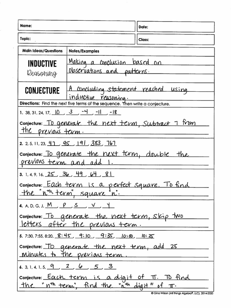 Logic and Proof Day 1 notes | PDF