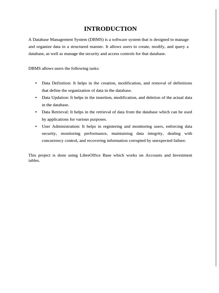 INTRODUCTION_dbms | PDF