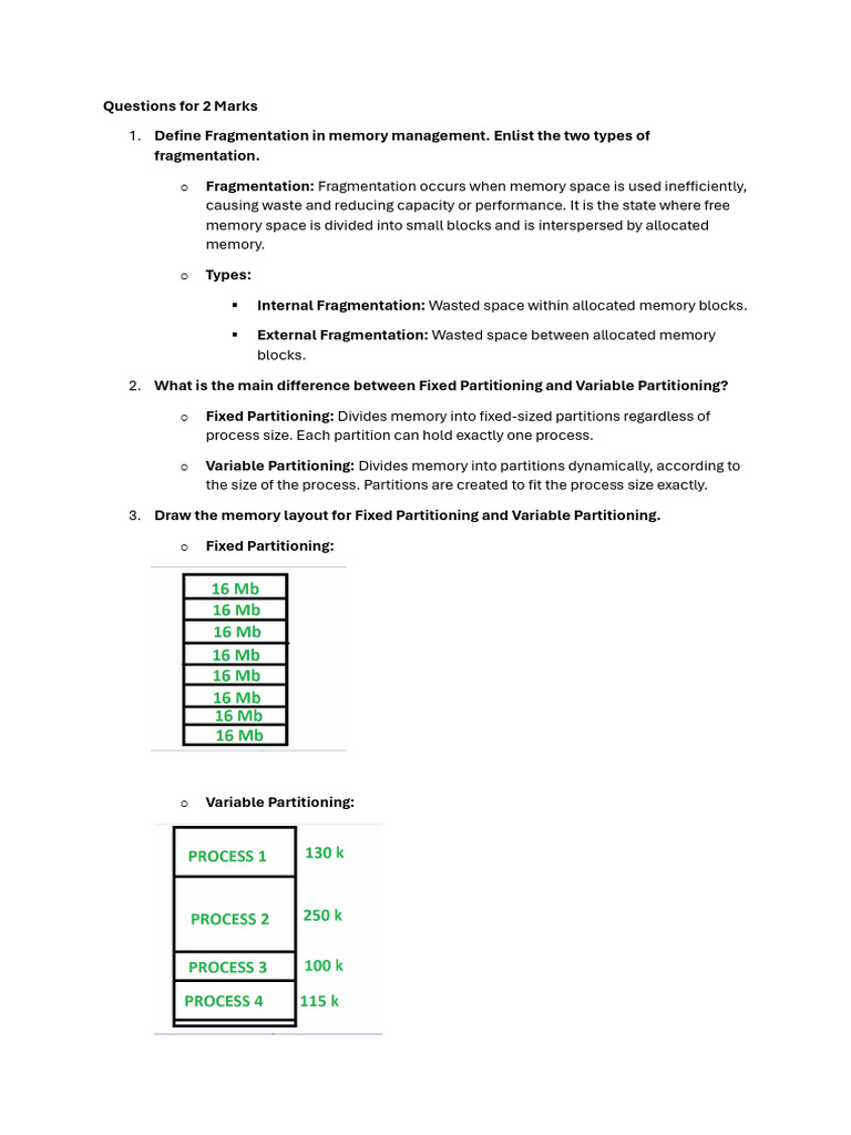 OS_Unit_IV_QA | PDF | Computing | Software Engineering