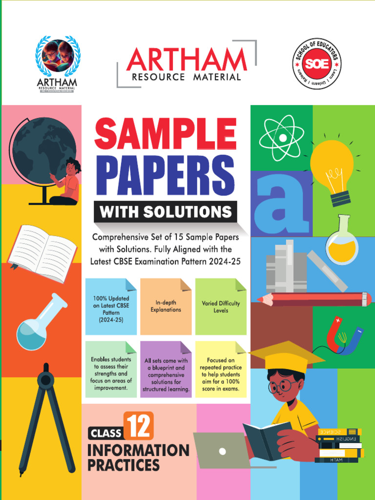 Class 12 Informatics Practices Sample Paper Set 1 | PDF | Computing