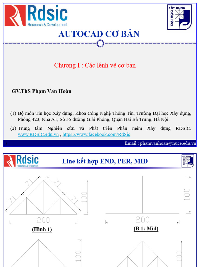 AutoCAD Co Ban-Chuong II-Draw | PDF