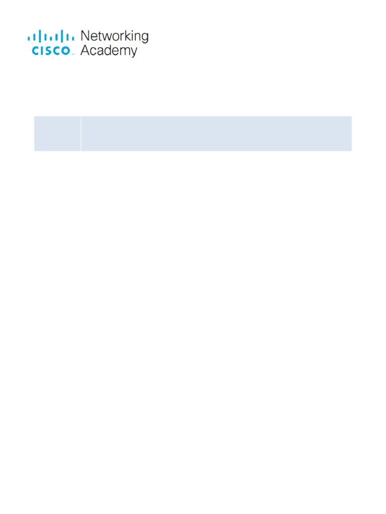 12 6 2 Packet Tracer Troubleshooting Challenge Use Documentation To