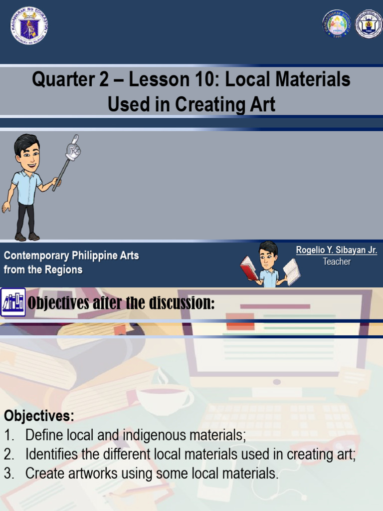 Local Materials in Philippine Art | PDF | Polystyrene | Coconut