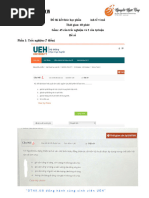 Đề Thi Kết Thúc Học Phần Toán Cao Cấp UEH 2024 - Trung Tâm OTHK - Nguyễn Ngọc Huy | PDF