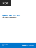 Dell Optiplex 3000 Desktop Specification | PDF