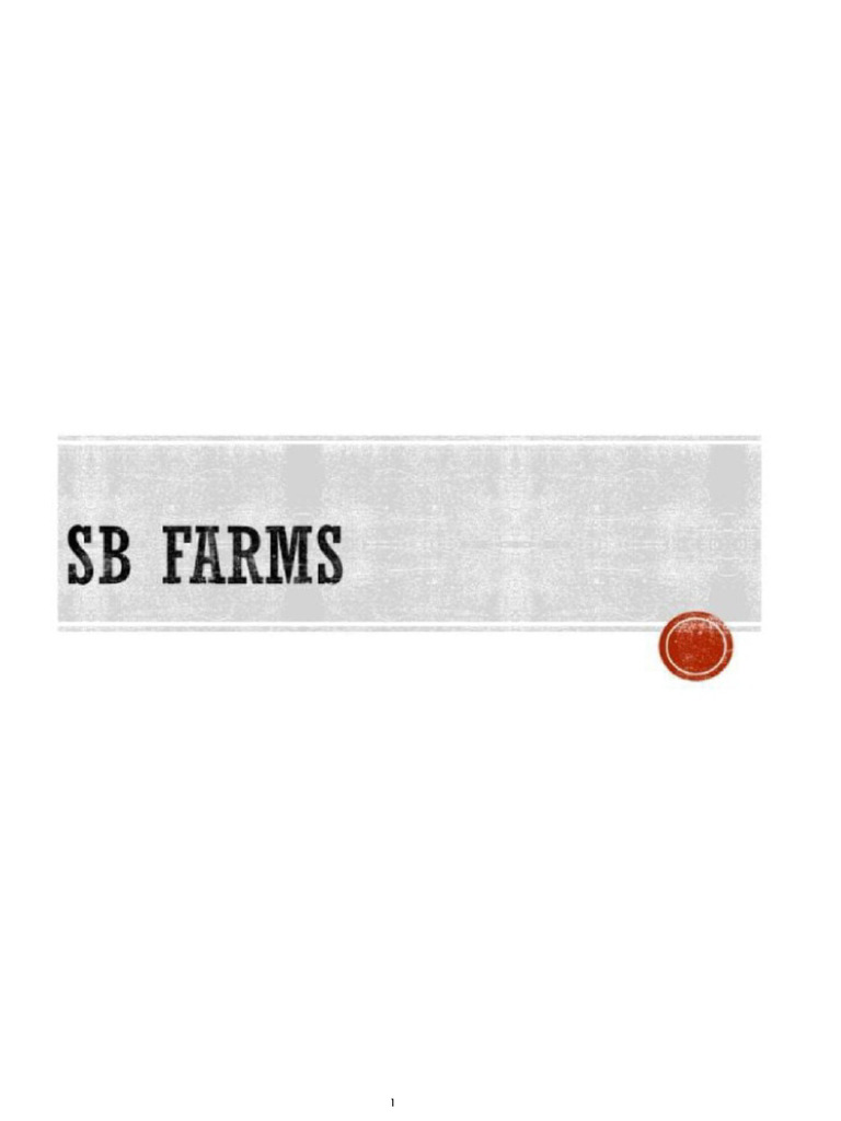 SB Farms | PDF