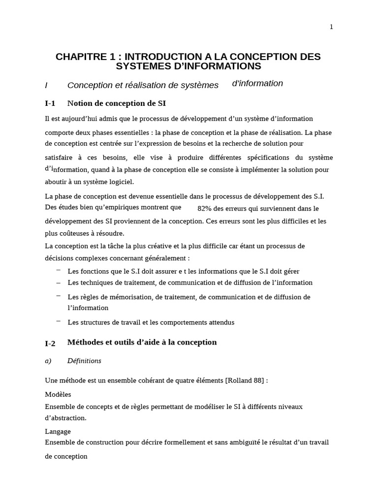 Conception des systèmes d'information moderne | PDF | Langage de ...