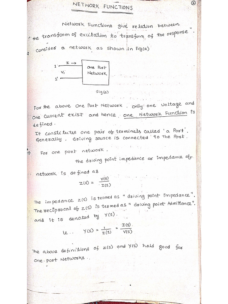 two port networks | PDF