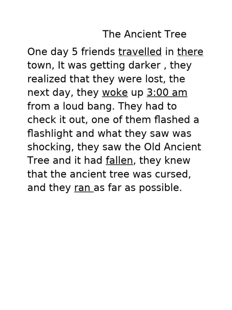 The Ancient Tree | PDF