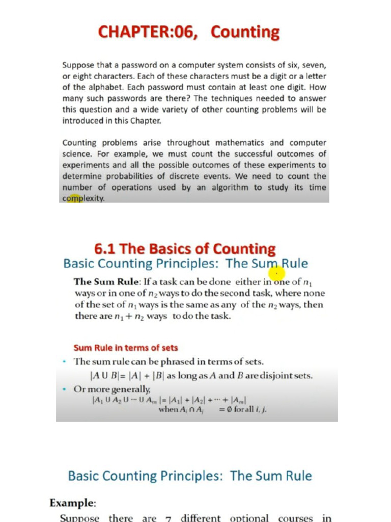 Counting | PDF