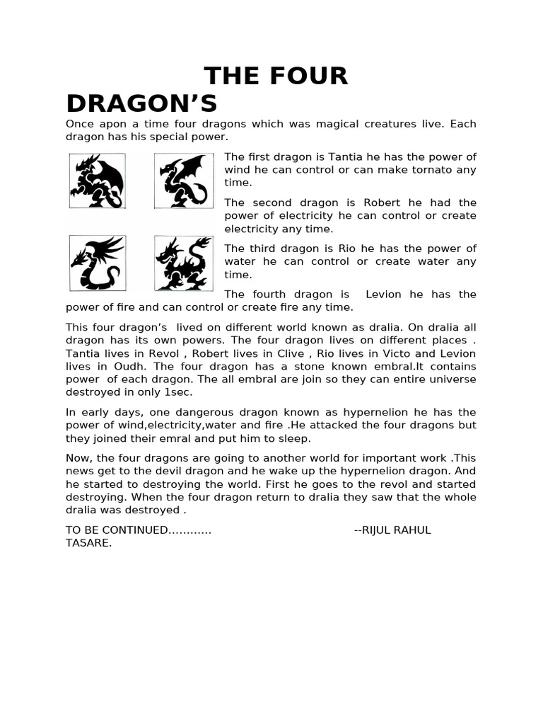The Four Dragon | PDF