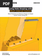 Long Hole Stoping with Short Interval Control | PDF | Mining