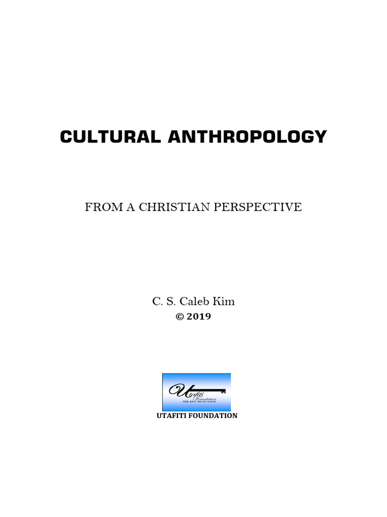 Caleb Kim Cultural Anthropology Book | PDF | Anthropology | Ethnography