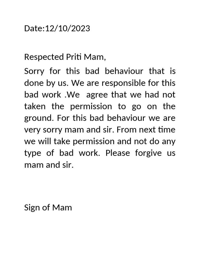 Sorry | PDF