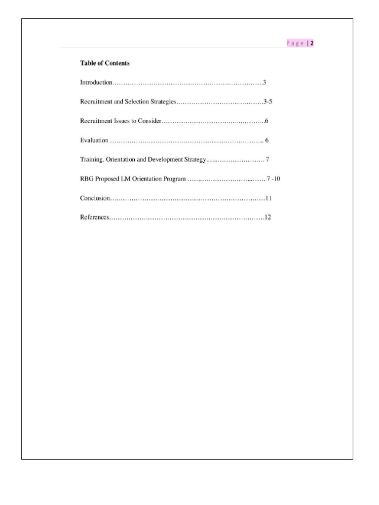 People Development Plan | PDF