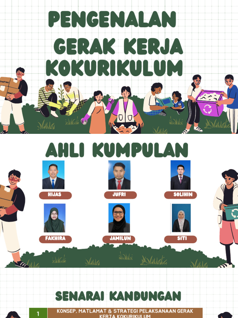 Group 1 Pengenalan Gerak Kerja Kokurikulum | PDF