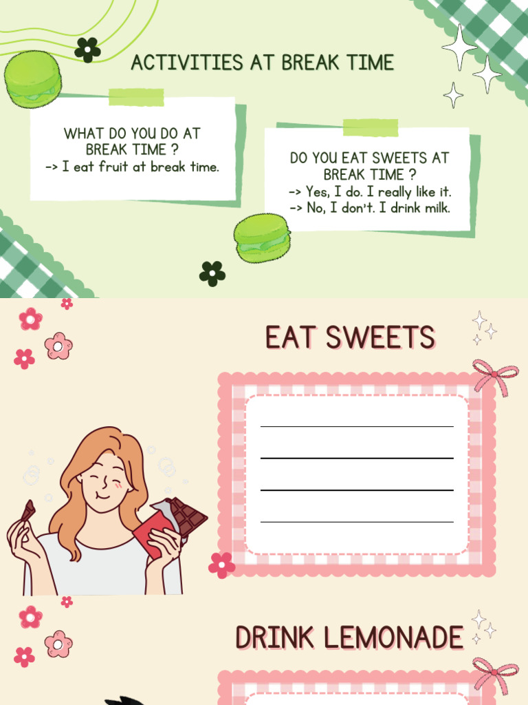 Break Time Activities Guide | PDF