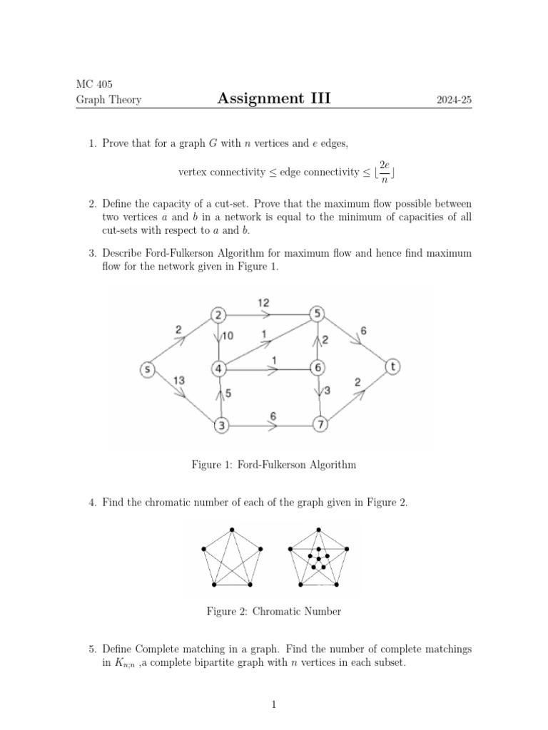 Assignment III | PDF