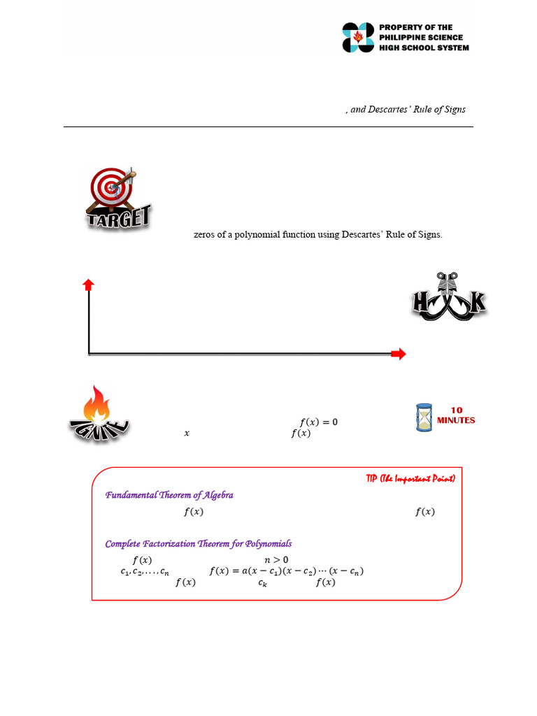 SLG Math3 4.1 | PDF | Factorization | Polynomial
