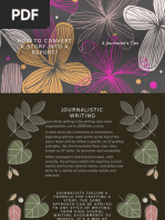 Column Writing Tips | PDF | Journalism | News