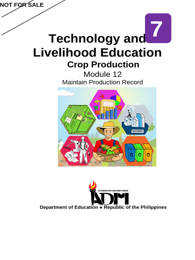 TLE - 7 AFA AGRICROP - Q1 - M12 - Maintain Production Record - v4 | PDF ...