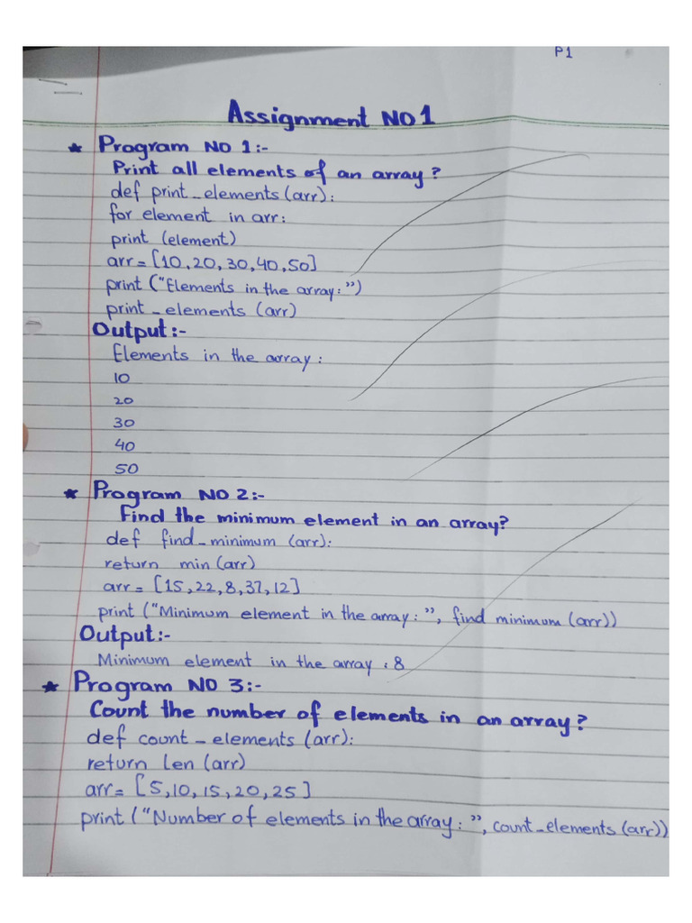 Dsa Assignment 1 | PDF