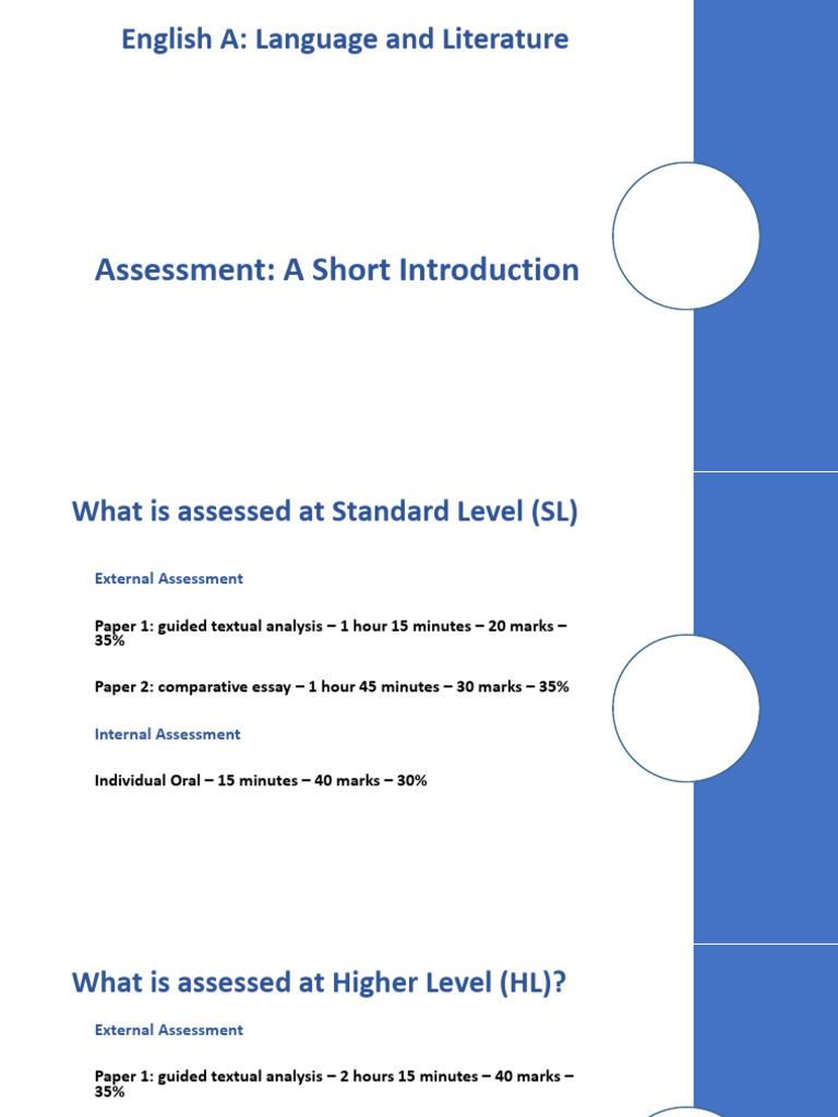 Assessment Components A Short Intro. | PDF | Essays | Evaluation