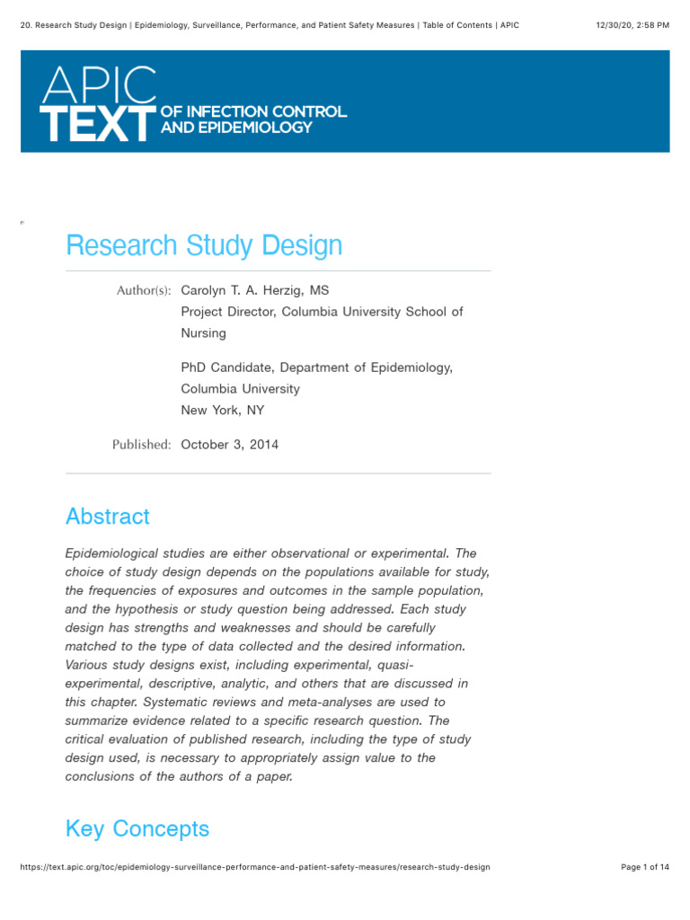Epidemiological Study Design Overview | PDF | Randomized Controlled Trial | Cohort Study