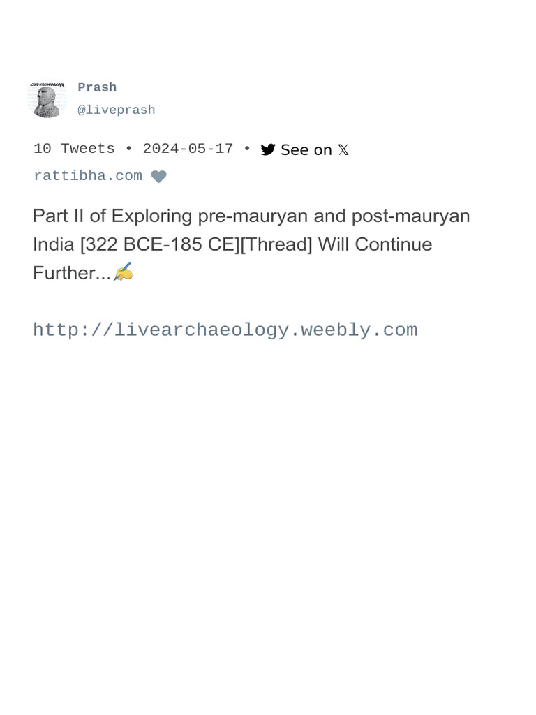 Part - II - of - Exploring - Thread - by - Liveprash - May 17, 24 - From - Rattibha | PDF