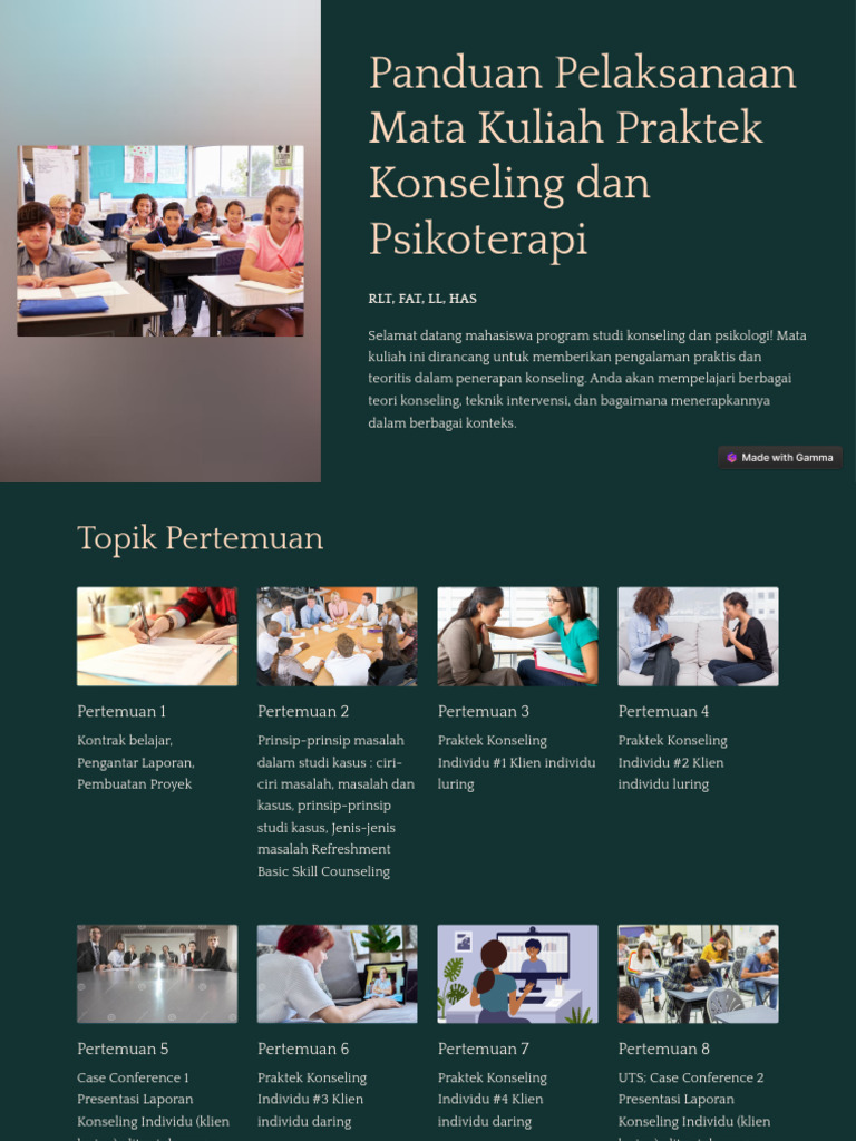 Materi Pertemuan 1 PKP 2024 | PDF