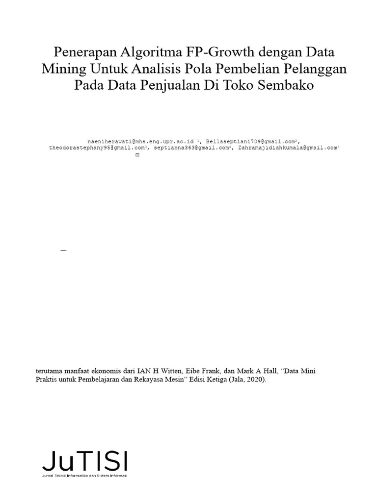 Progres - UAS - BASIS DATA II - JOURNAL - KELOMPOK - 9 | PDF