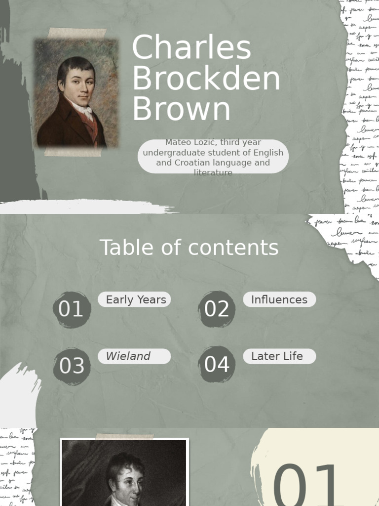 Charles Brockden Brown | PDF