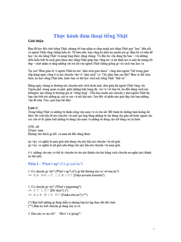 [Tailieutiengnhat.net]_thuc-hanh-dam-thoai-trong-tieng-nhat | PDF