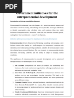Entrepreneurship Development Full Lecture Notes | PDF