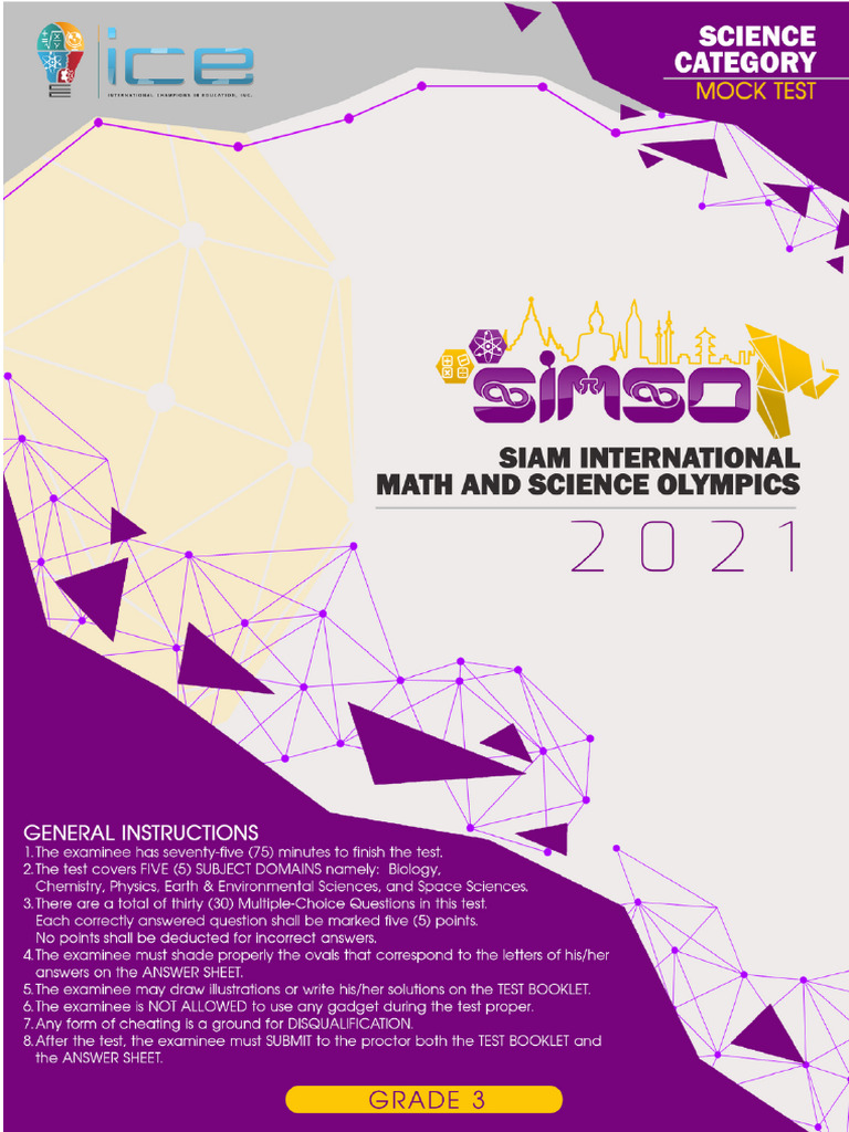 SIMSO-Science-Grade-3 | PDF | Density | Water