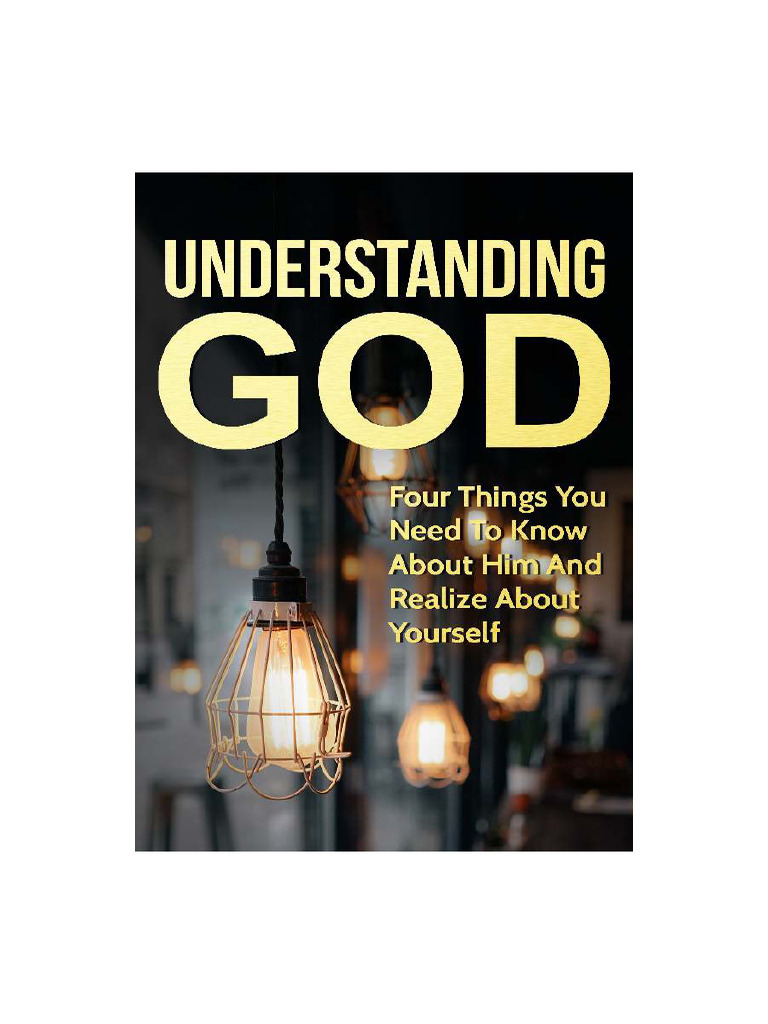 UNDERSTANDING GOD Digital Download Version | PDF | Jesus | Adam And Eve