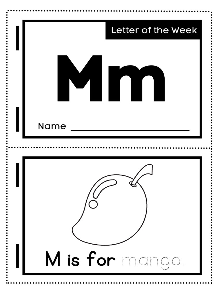 Letter M Activities for Kids | PDF