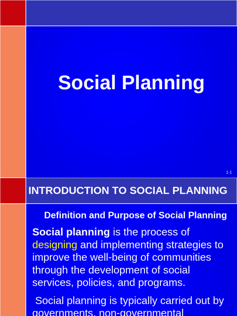 Social Planning | PDF | Cost Of Living | Welfare