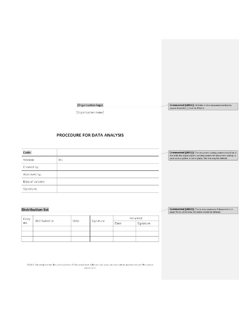26 Procedure For Data Analysis Integrated EN PDF Preview | PDF