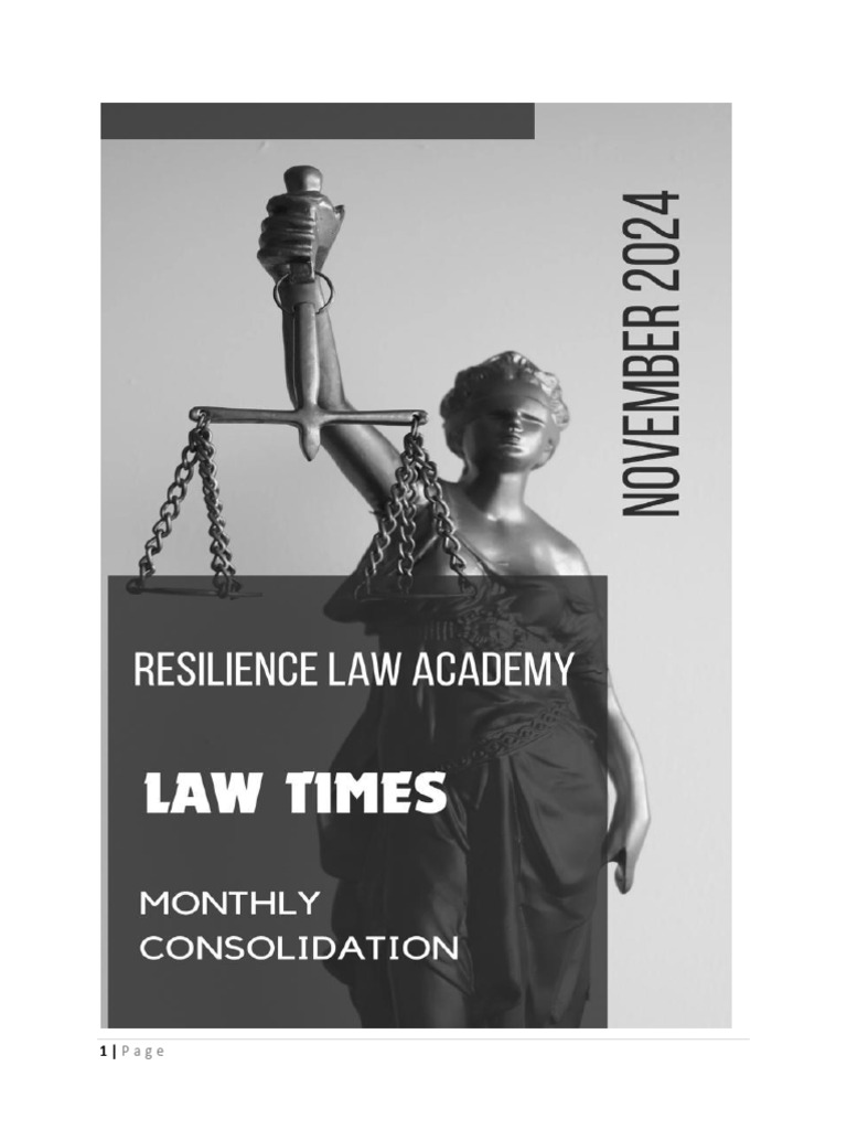 RLA LAW TIMES NOVEMBER | PDF | Supreme Court Of The United States ...