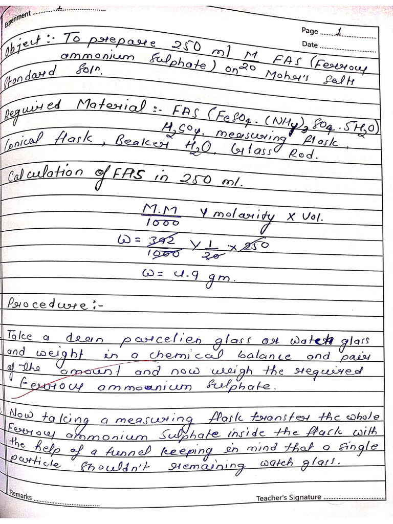 2025 Lab Mannual Chemistry | PDF