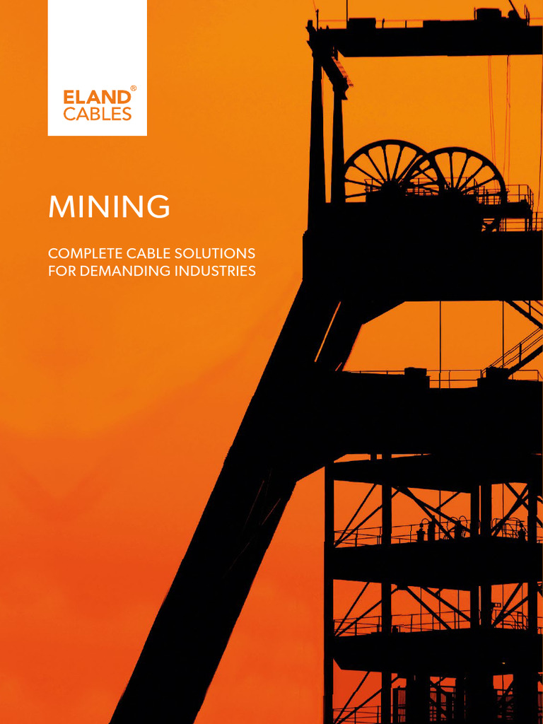 Eland Cables Mining Brochure | PDF | Manufactured Goods | Electrical Engineering