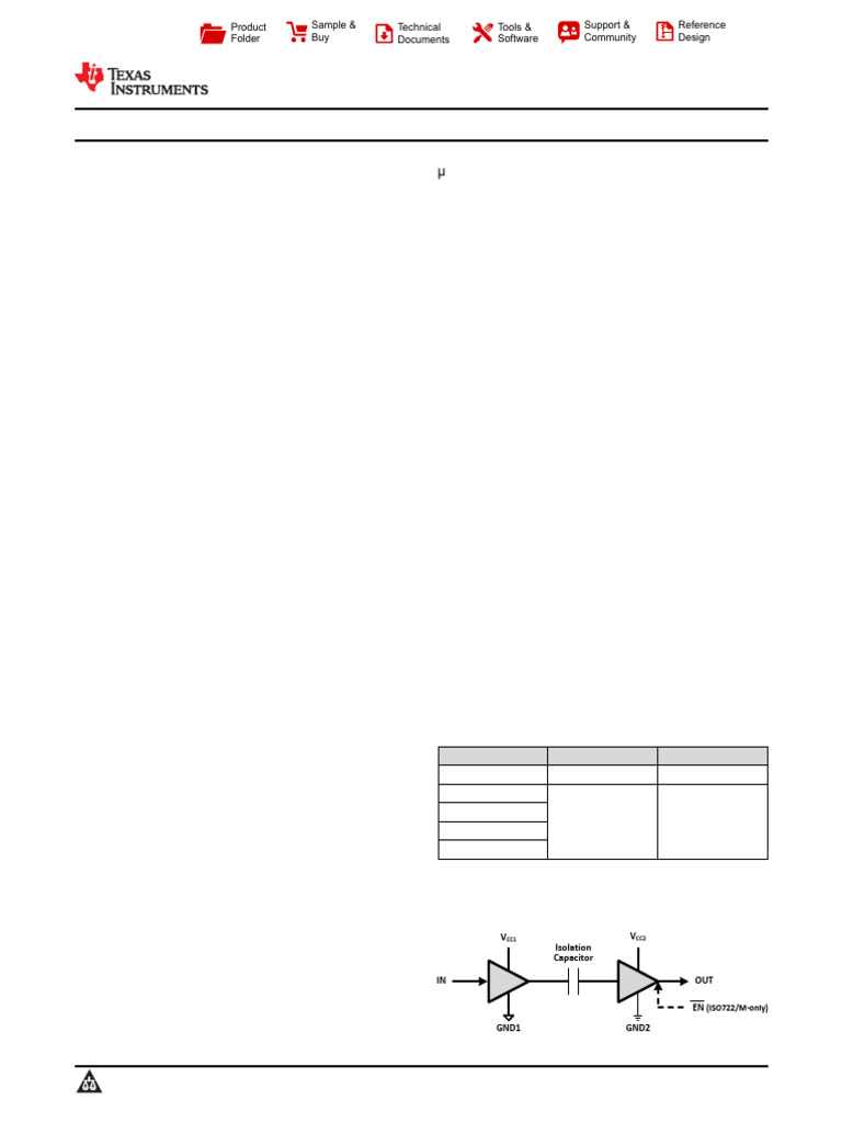 Iso 721 | PDF | Capacitor | Electronic Circuits