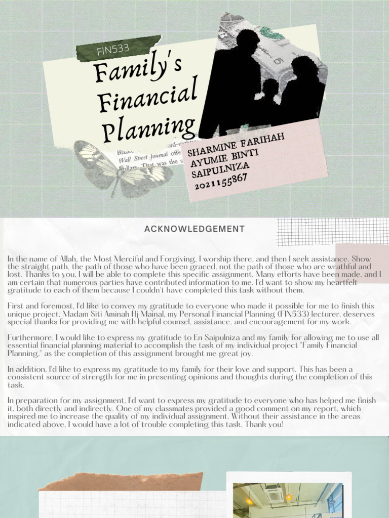 FIN533 - SAMPLE INDIVIDUAL ASSIGNMENT | PDF | Debt | Insurance