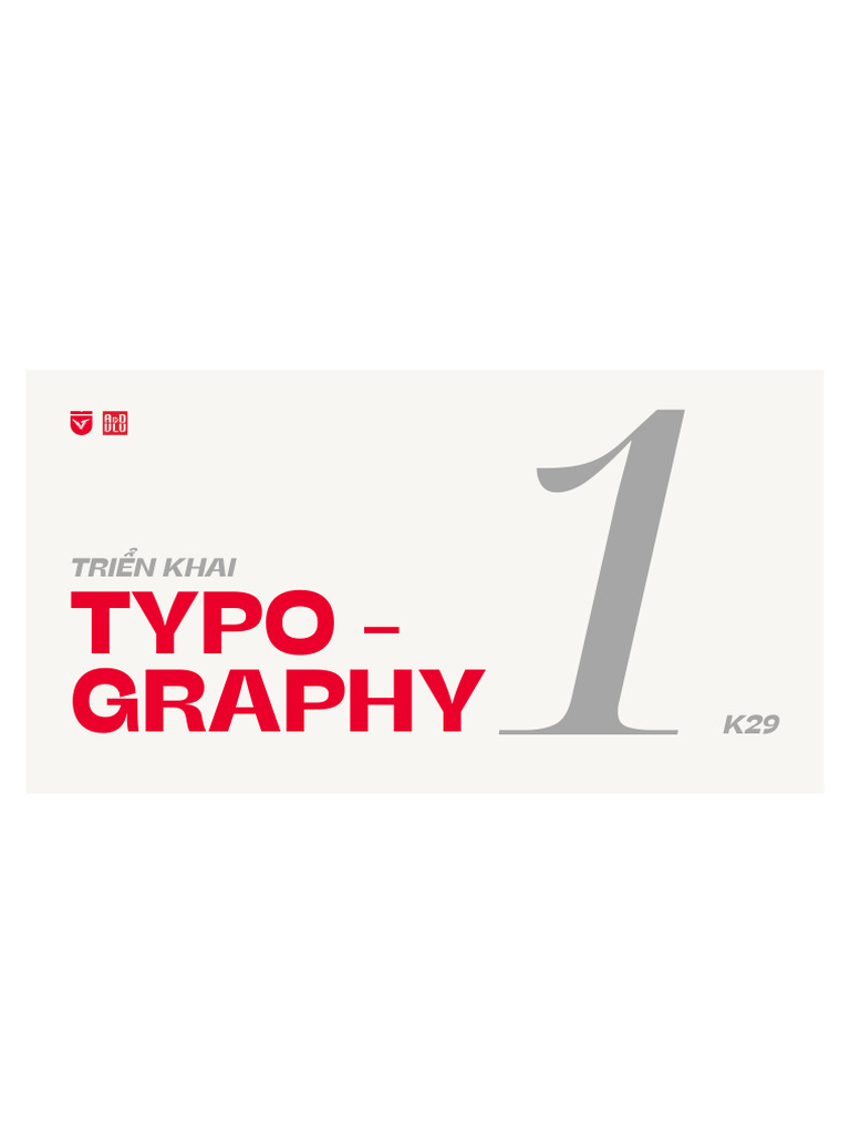 Typo - Graphy: Triên Khai | PDF
