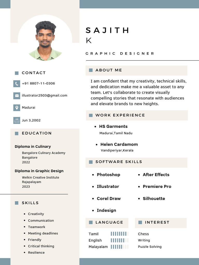 Saji Graphic Designer | PDF